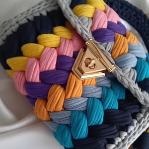 Made in Turkey Bag Luxury Designer Crochet Shoulder Bag Unique Gift for ...