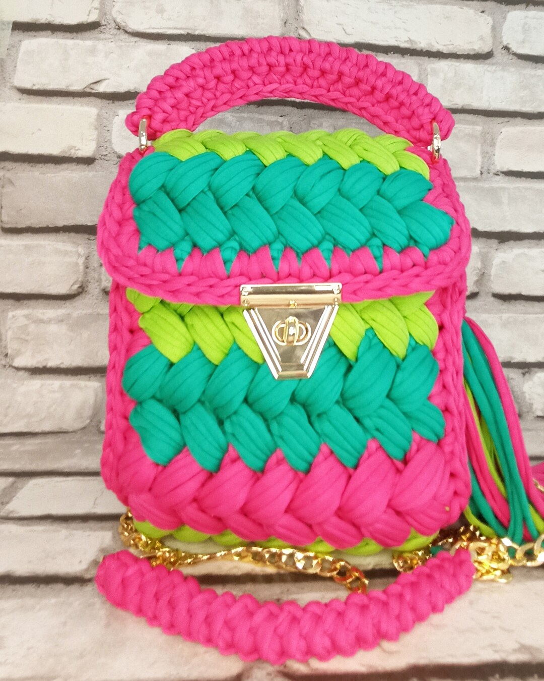 Unique Crochet Bag Evening Bag Cheap Designer Bags Fringe Bag Popular ...