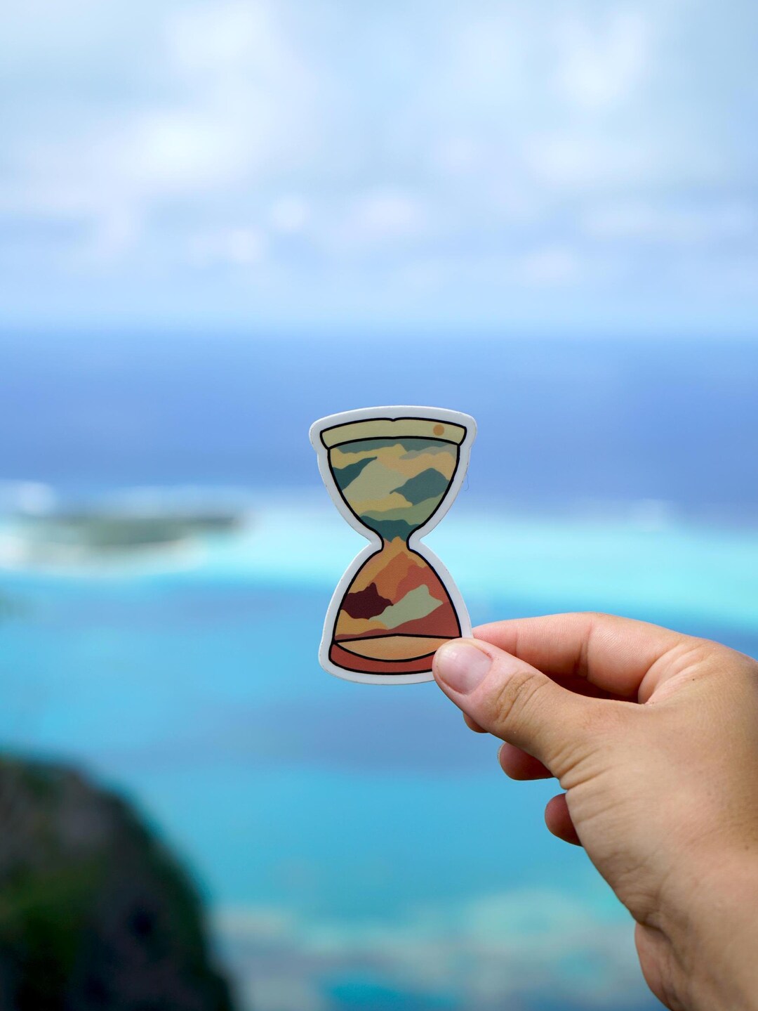 Hourglass Sticker Ootdoor Sticker - Etsy