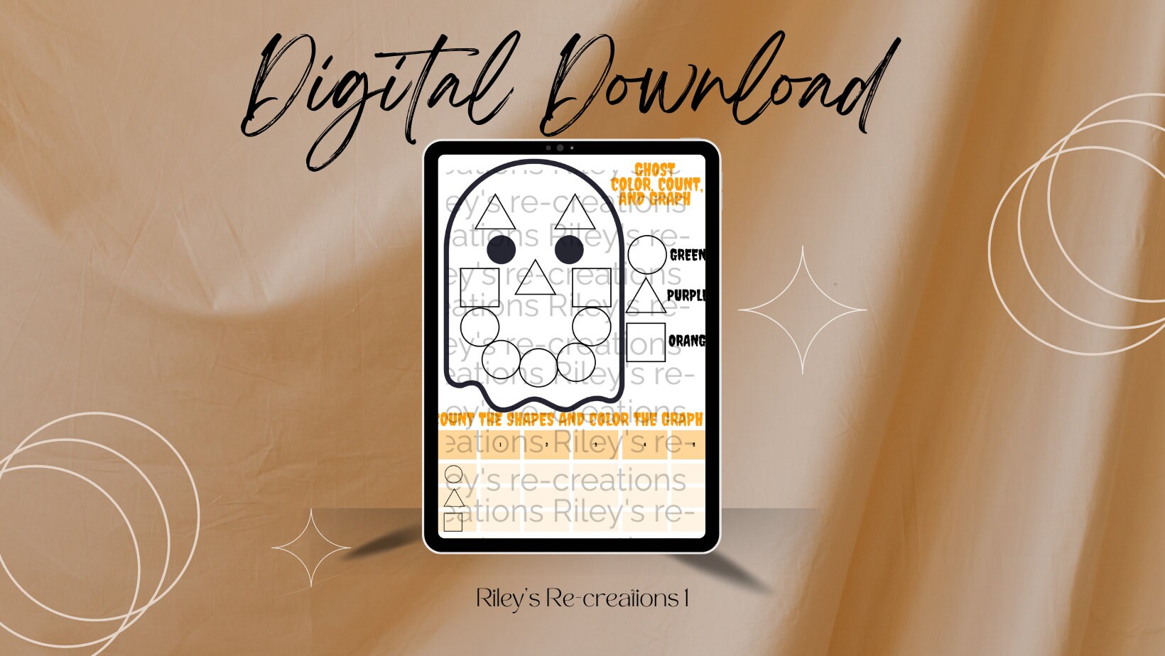 Ghost Color Count and Graph - Etsy