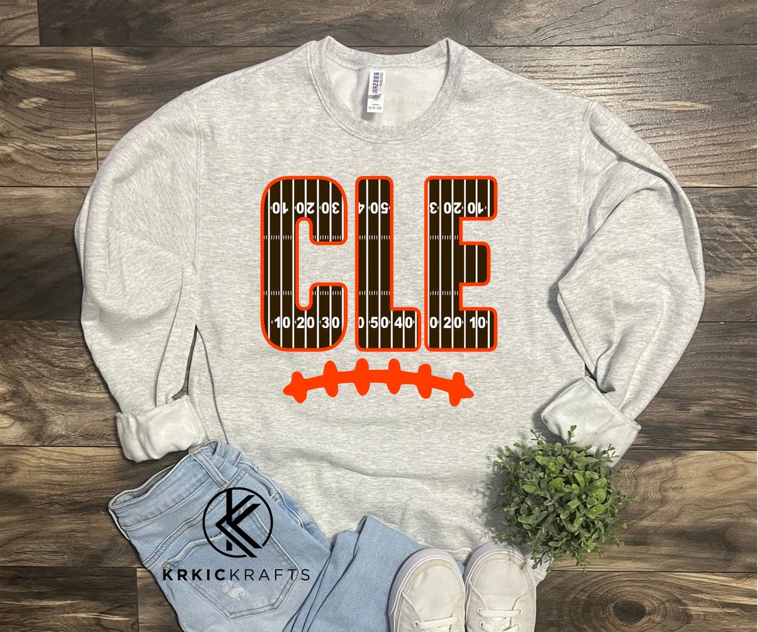 CLE Football Field, Cleveland Browns, - Etsy