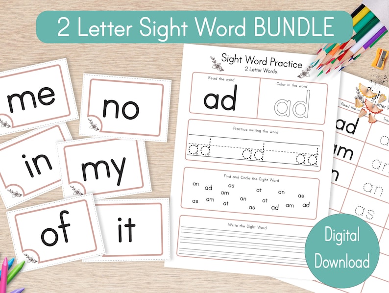 Sight Words Worksheets, Printable Sight Word Flashcards, Sight Words ...