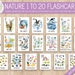 Numbers 1-20 Flashcards, Nature Number Flashcards, Number Cards ...