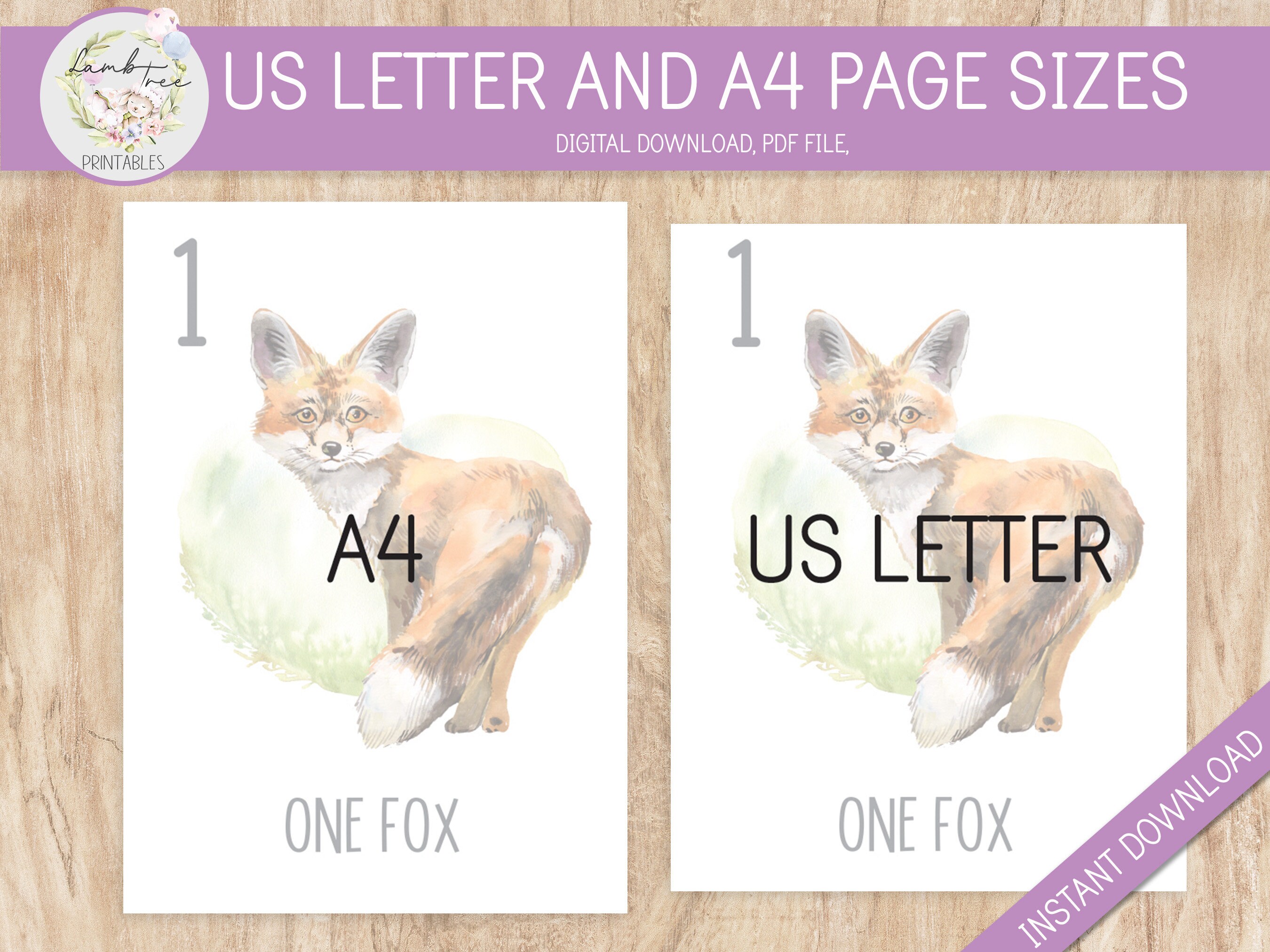 Numbers 1-20 Flashcards, Nature Number Flashcards, Number Cards ...