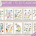 Numbers 1-20 Flashcards, Nature Number Flashcards, Number Cards ...