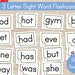 Sight Words Flashcards, Printable Sight Word, 3 Letter Sight Words ...