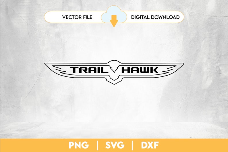 Trail Hawk Bird Digital File Vector DXF PNG SVG Instant Download - Etsy