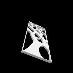 Decorative Grill Panel Tree Grate Decor Element STL Digital File Format ...