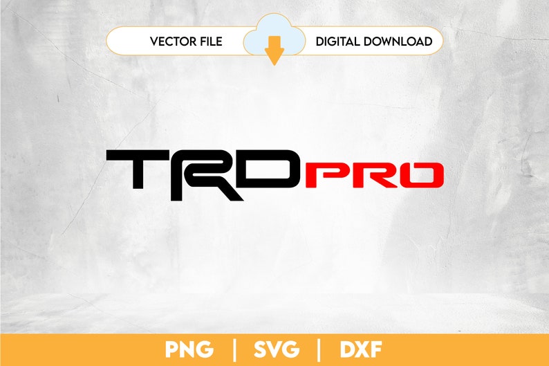 Trd off Road Digital File Vector DXF PNG SVG Instant Download - Etsy