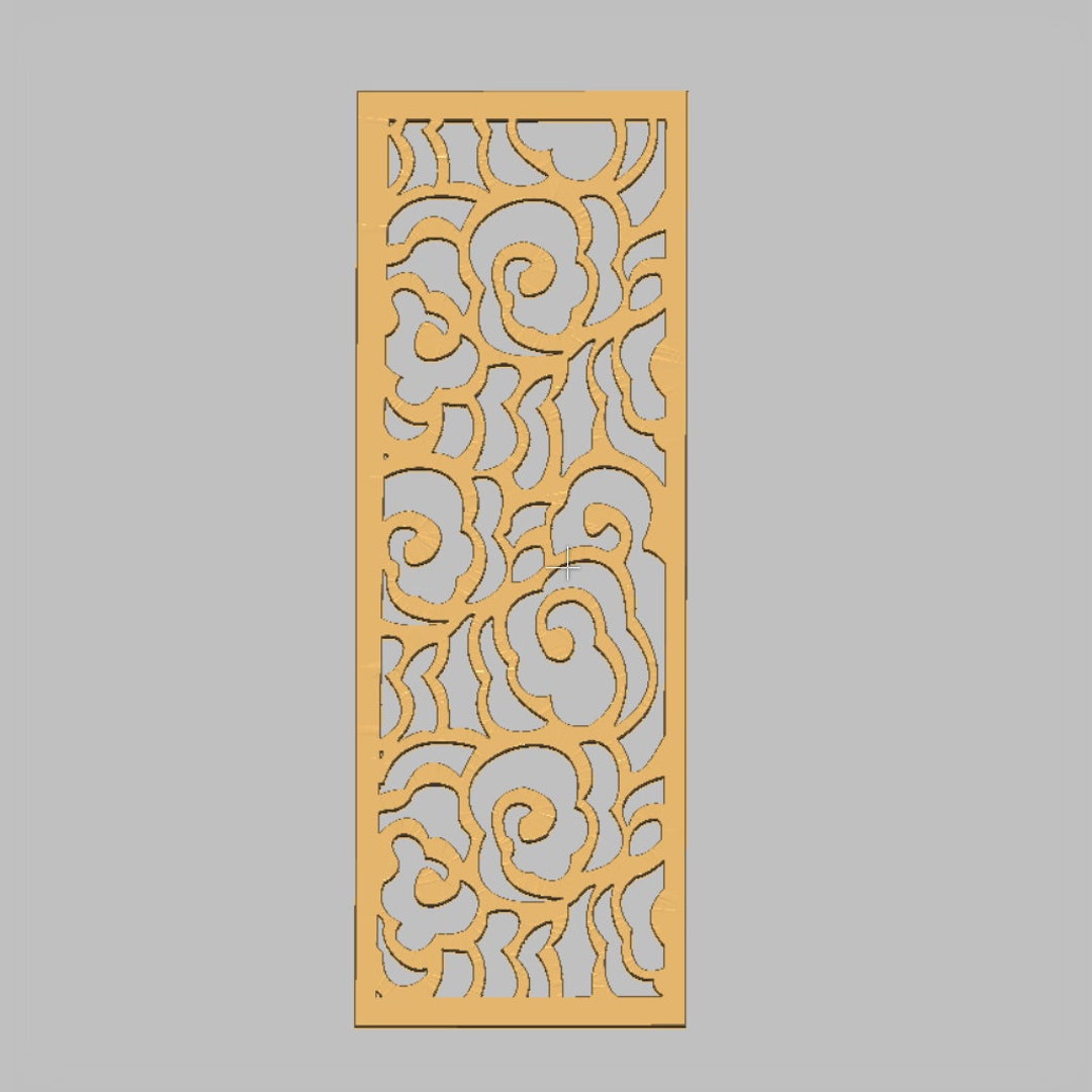 Decorative Grill Panel 01 Grate Decor Element STL Digital File Format ...