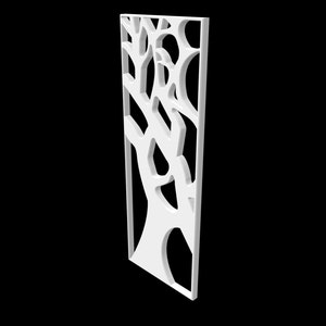 Decorative Grill Panel Tree Grate Decor Element STL Digital File Format ...