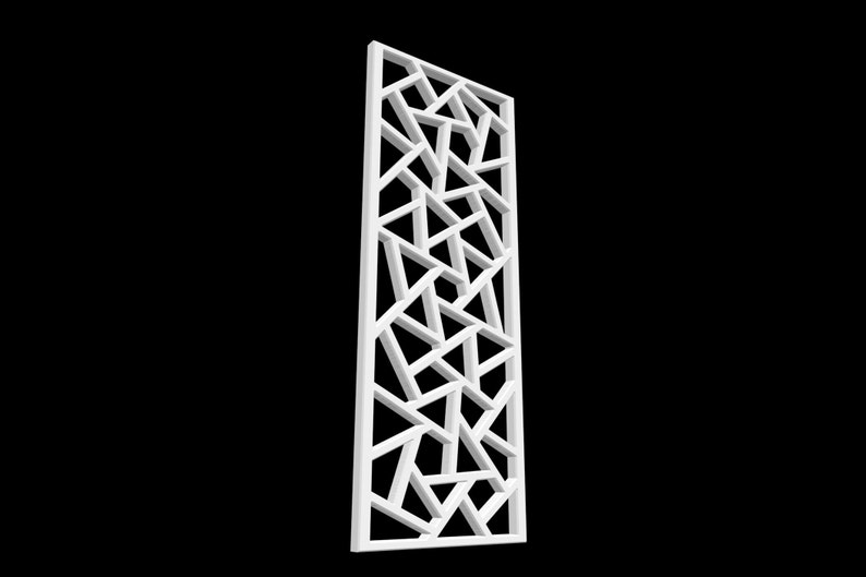 Modern Decorative Panel Grill Grate Decor Element STL Digital File ...