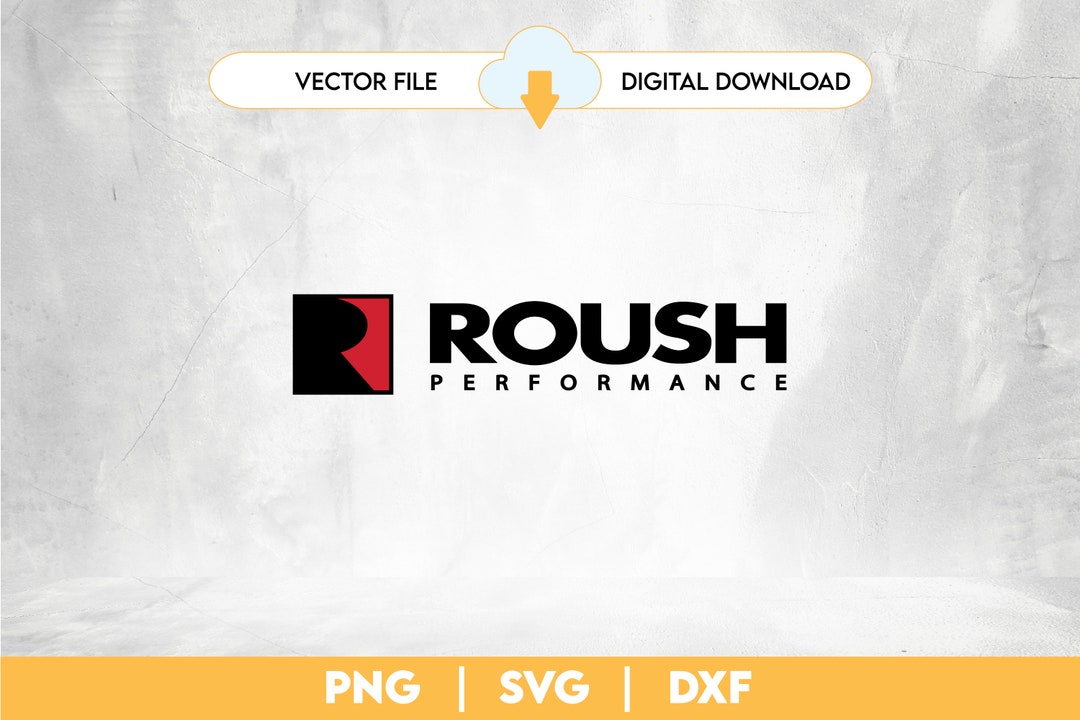 Roush Performance Digital File Vector DXF PNG SVG Instant Download - Etsy