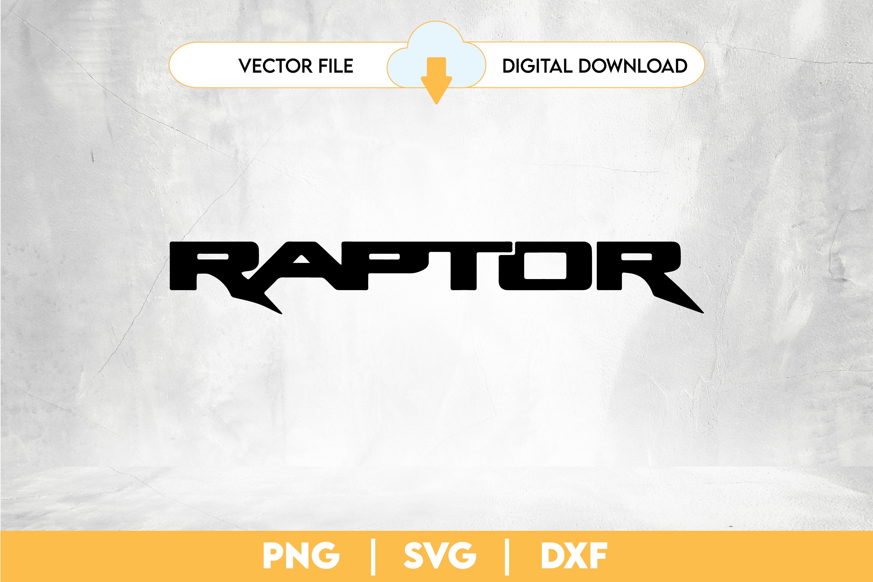 Raptor Digital File Vector DXF PNG SVG Instant Download - Etsy
