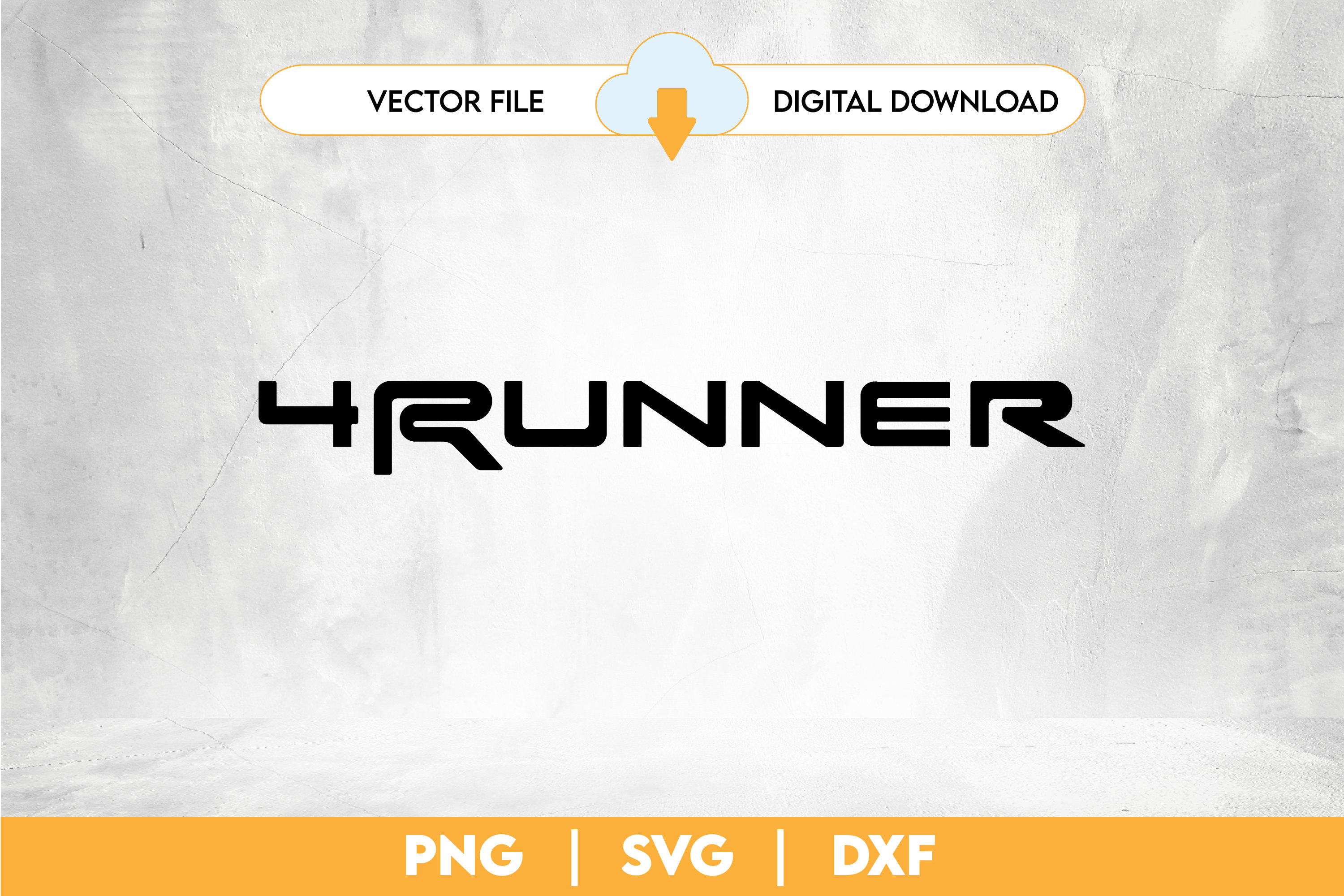 4runner Digital File Emblem Vector DXF PNG SVG Instant Download - Etsy