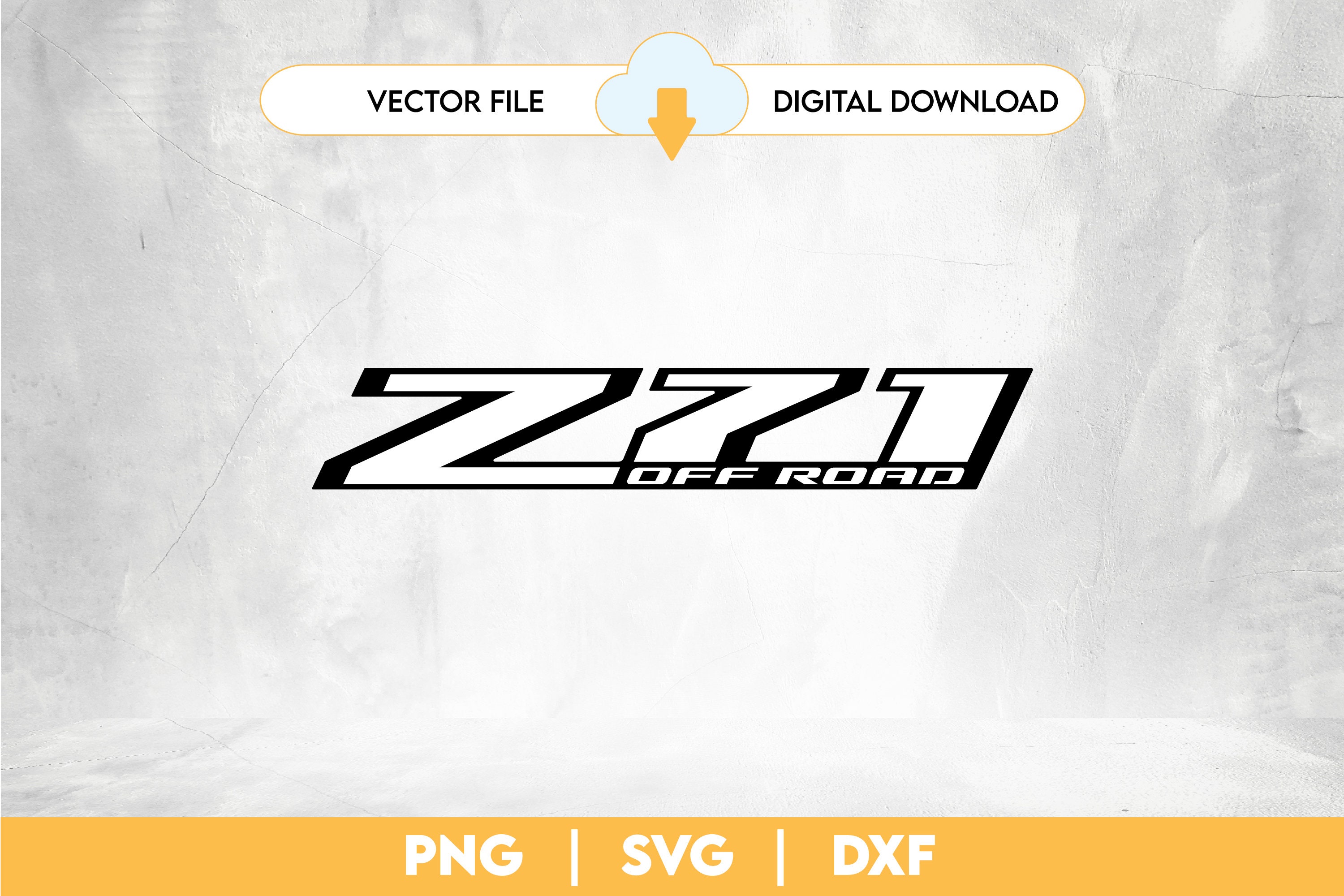 Z71 off Road Digital File Vector DXF PNG SVG Instant Download - Etsy