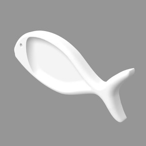 Fish Shaped Kitchen Plate STL Digital File Format 3D Model CNC - Etsy