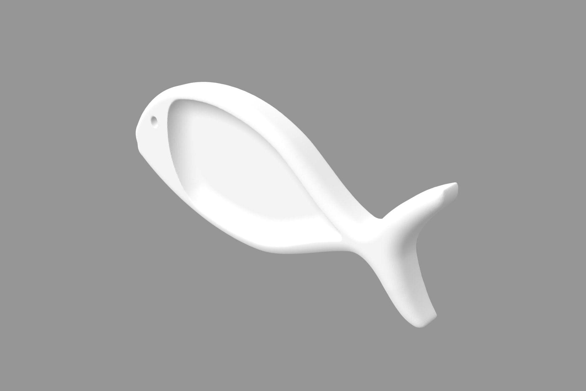 Fish Shaped Kitchen Plate STL Digital File Format 3D Model CNC - Etsy