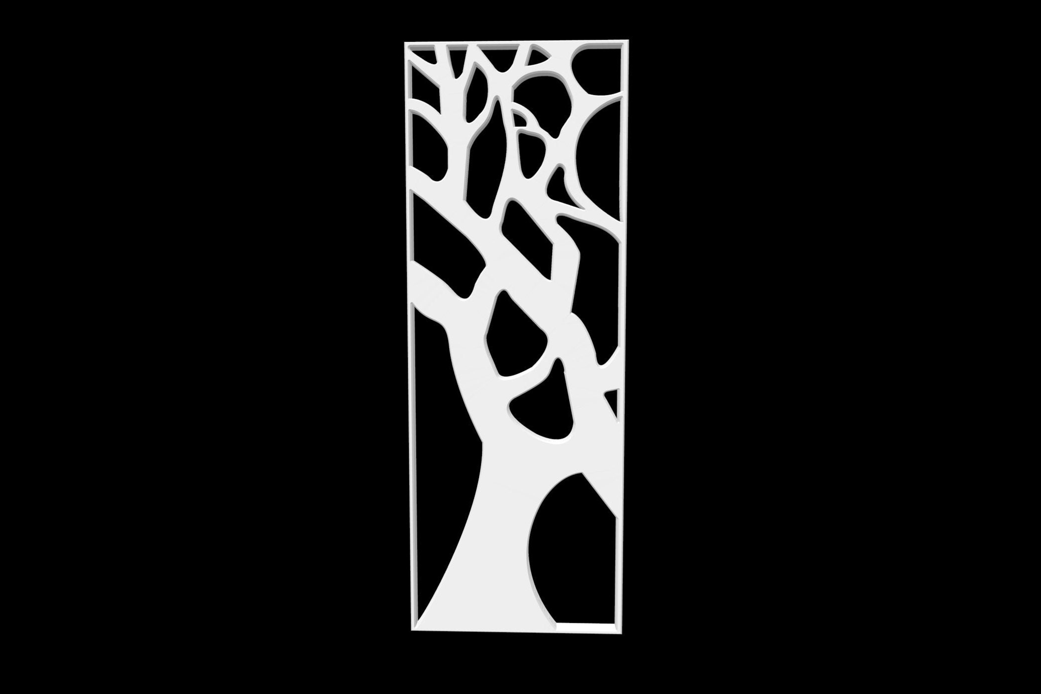 Decorative Grill Panel Tree Grate Decor Element STL Digital File Format ...