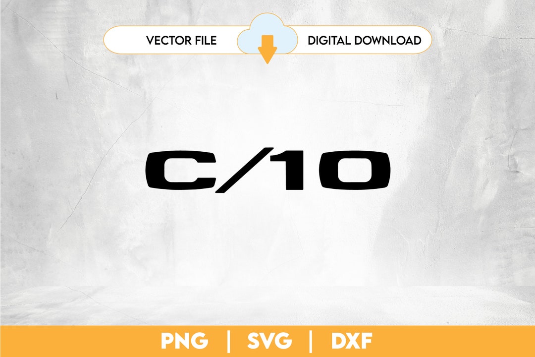 Chevrolet C10 Truck Digital File Vector DXF PNG SVG Instant Download - Etsy