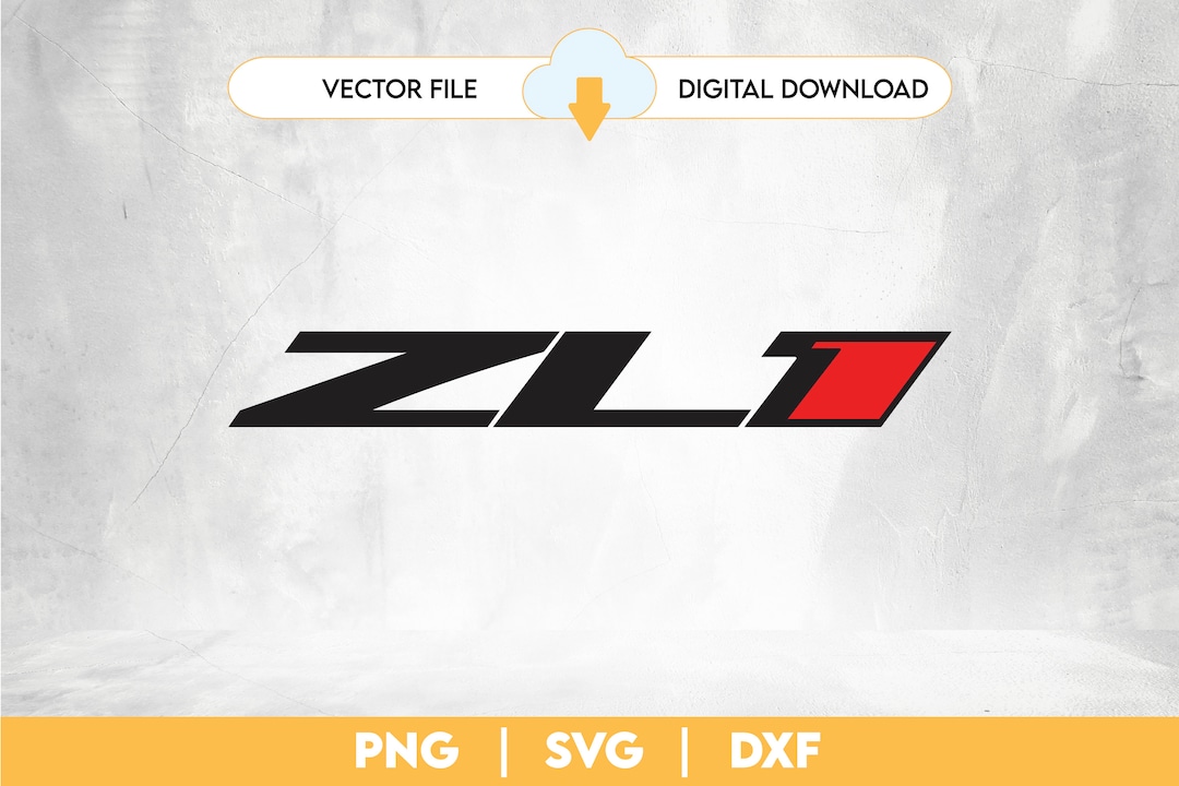 ZL1 Camaro Digital File Vector DXF PNG SVG Instant Download - Etsy