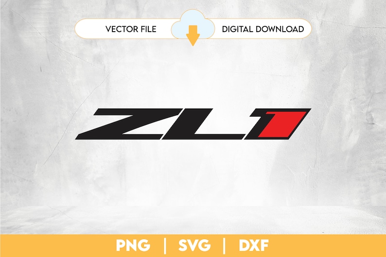 ZL1 Camaro Digital File Vector DXF PNG SVG Instant Download - Etsy