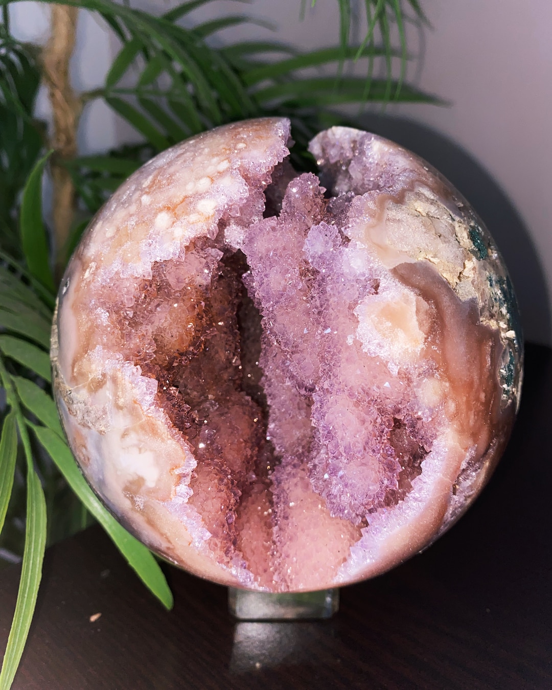 Pink Amethyst Sphere - Etsy