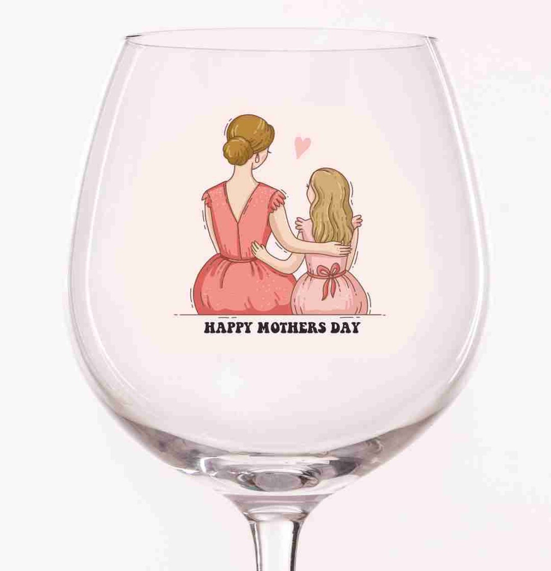 X10 Happy Mothers Day Vinyl Decal Stickers Mother And Daughter 00863 Etsy