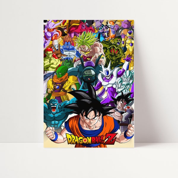 Dragon Ball Z Poster - Etsy UK
