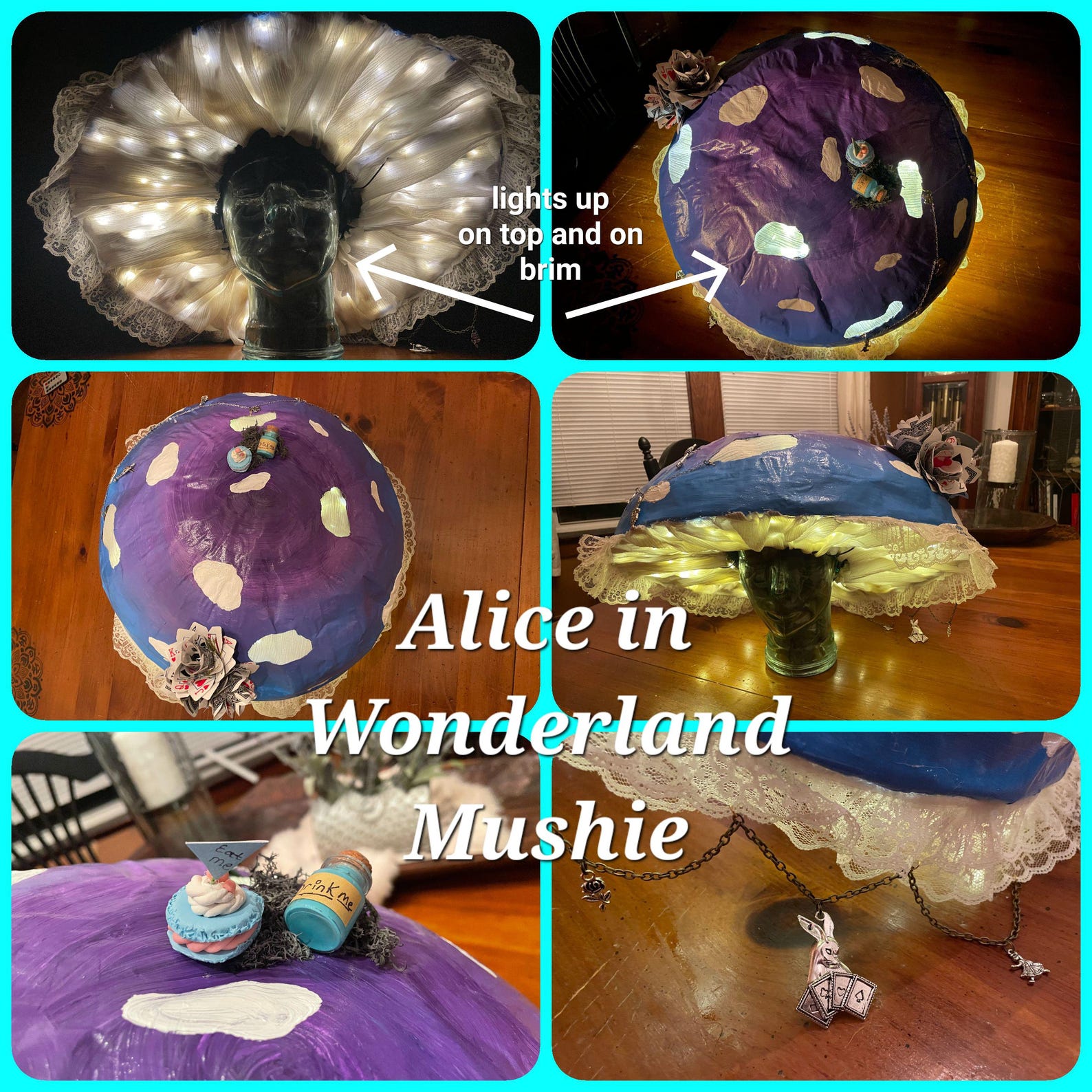 Custom Mushroom Hat Made-to-order. You Choose Colors, Shape ...