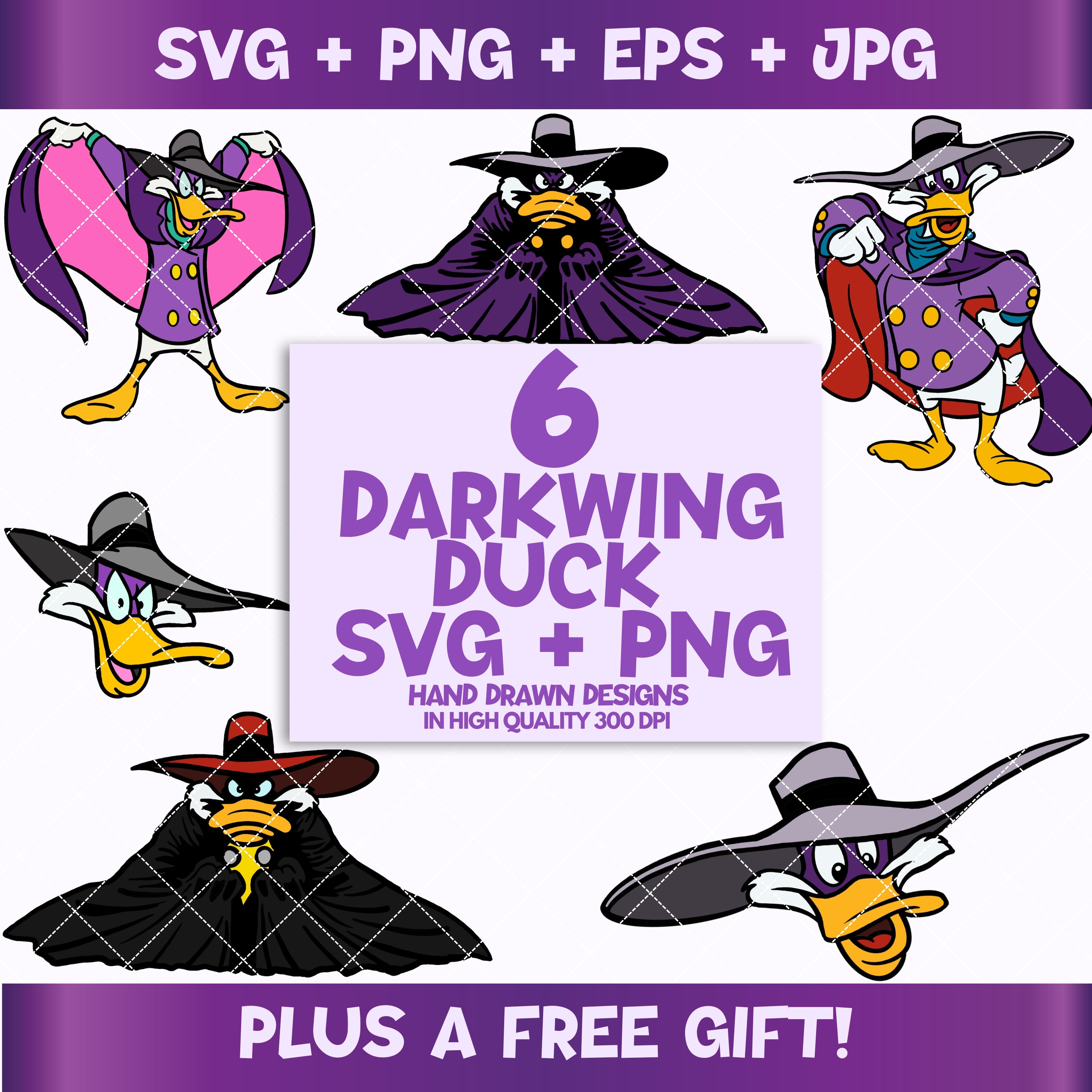 Darkwing Duck Svg Bundle, Cricut Darkwing Duck Svg, Darkwing Duck ...