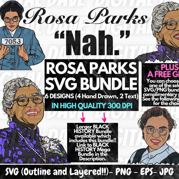 Rosa Parks - Etsy