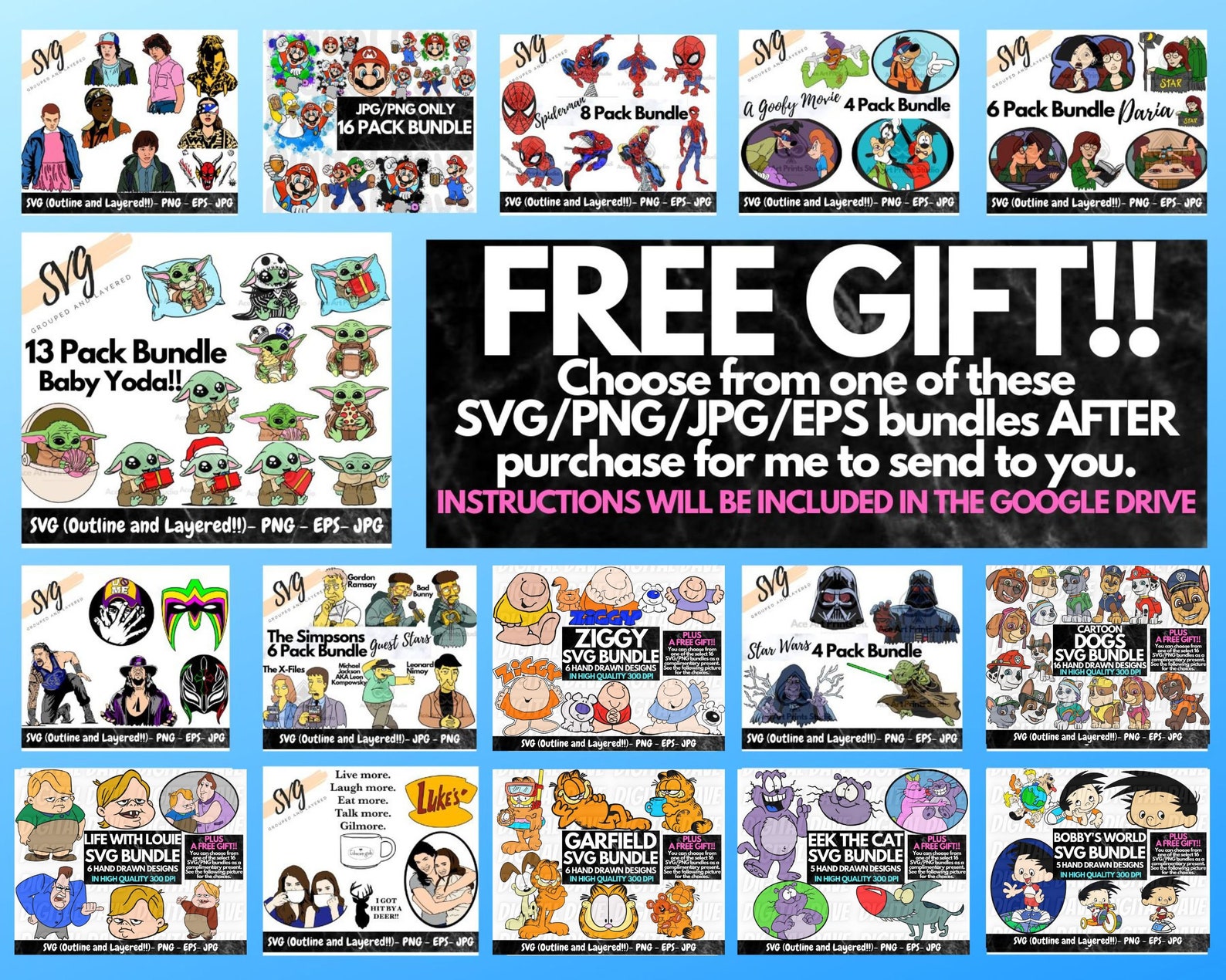 Ziggy Cartoon Svg Bundle Cricut Ziggy Cartoon Svg Ziggy - Etsy