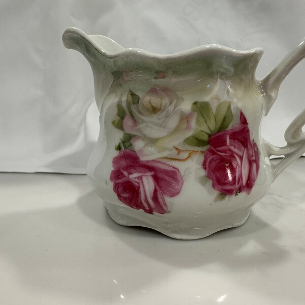 Pink Rose Pitcher - Etsy
