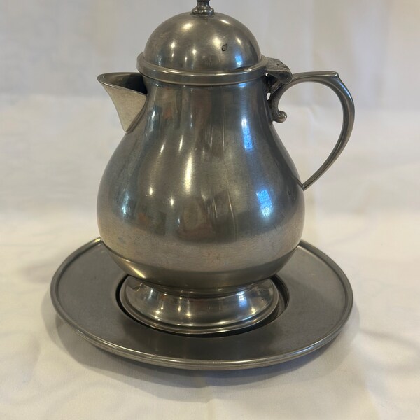 Pewter Tea Pot - Etsy