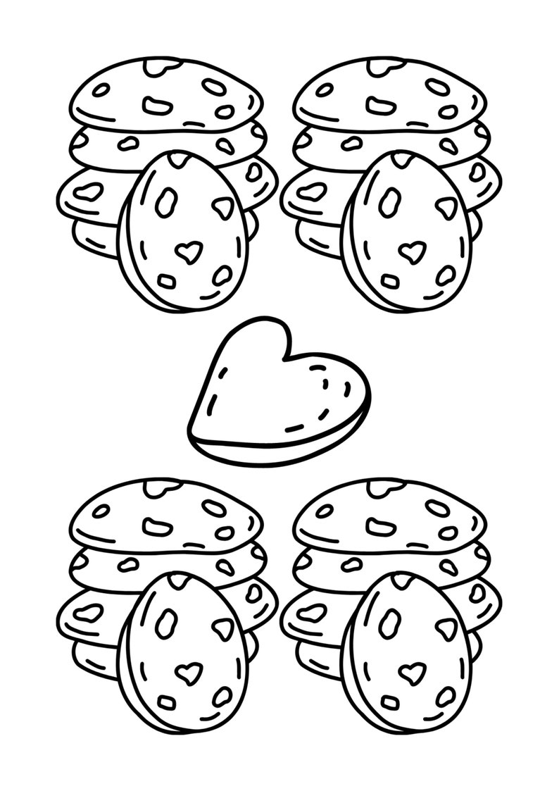 Foodie Coloring Book: 80+ Coloring Pages - Etsy