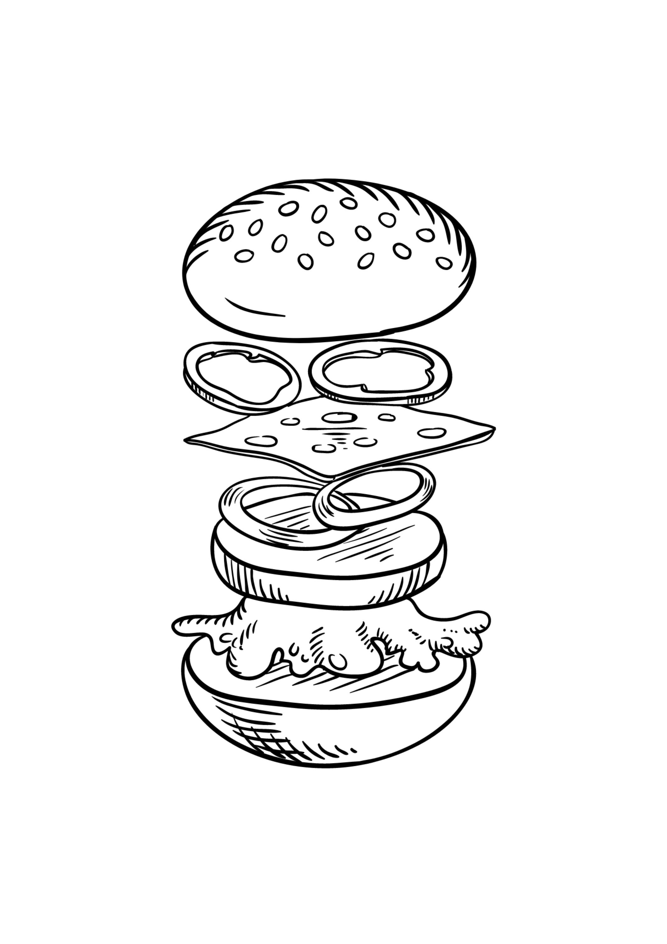 Foodie Coloring Book: 80+ Coloring Pages - Etsy