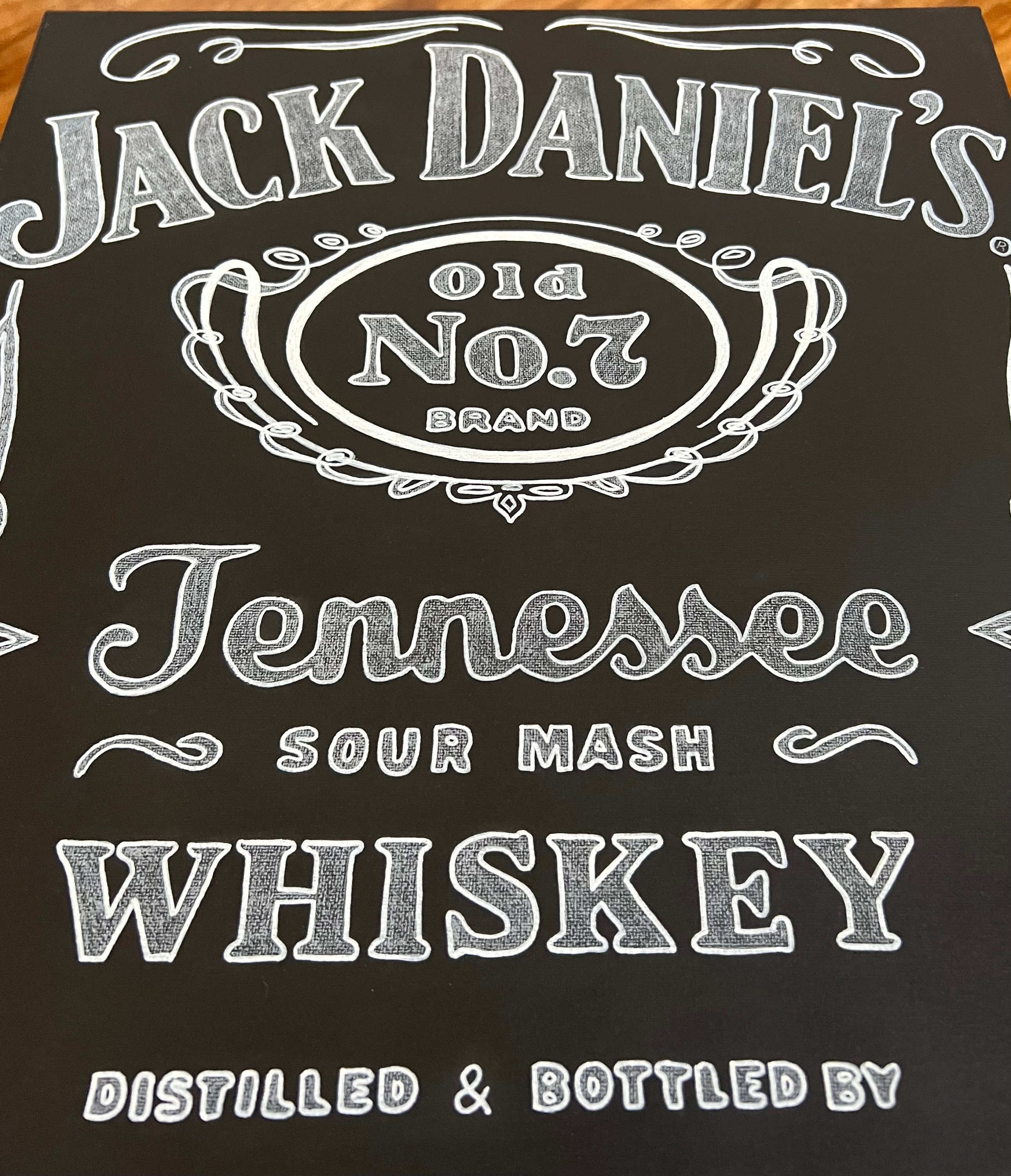 Jack Daniels Tennessee Whiskey Sign - Etsy