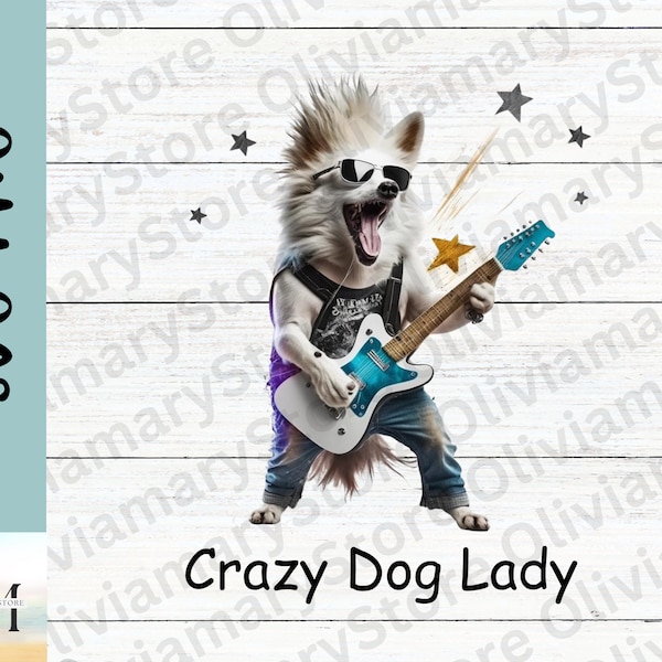 Hard Rock Dog Png - Etsy
