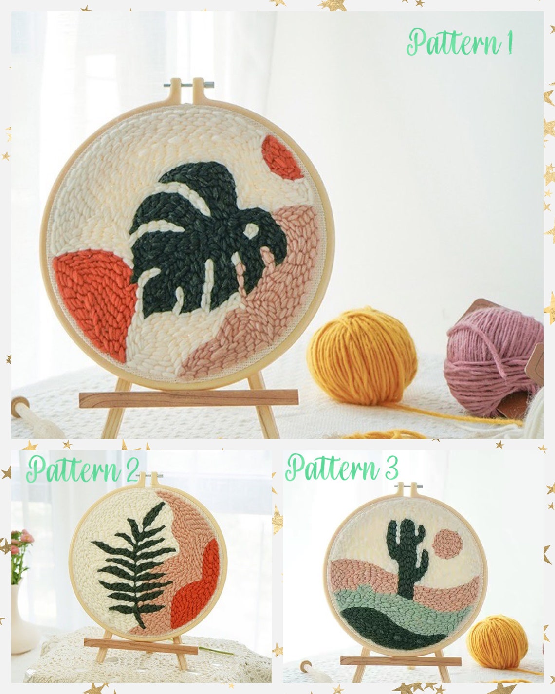 Complete Beginner Punch Needle Kit / Punch Needle Start Kit / - Etsy