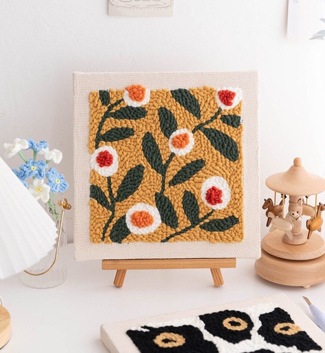 Complete Beginner Punch Needle Kit / Punch Needle Start Kit / DIY Kit ...