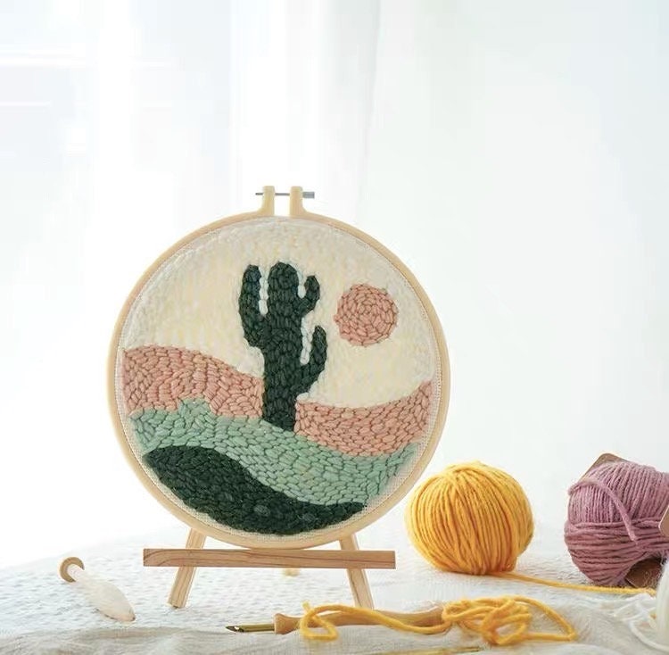 Complete Beginner Punch Needle Kit / Punch Needle Start Kit / - Etsy