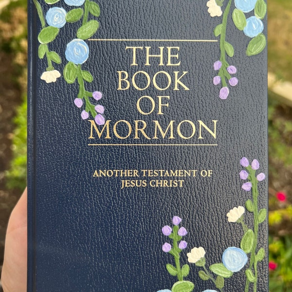 Book of Mormon and Bible Cover - Etsy