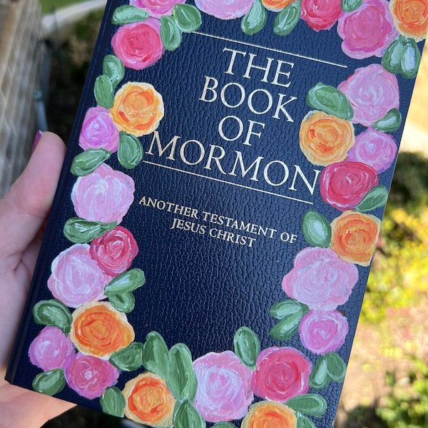 Hand Painted Book - Etsy