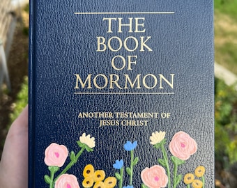 Hand Painted Book of Mormon Scripture Art - Etsy