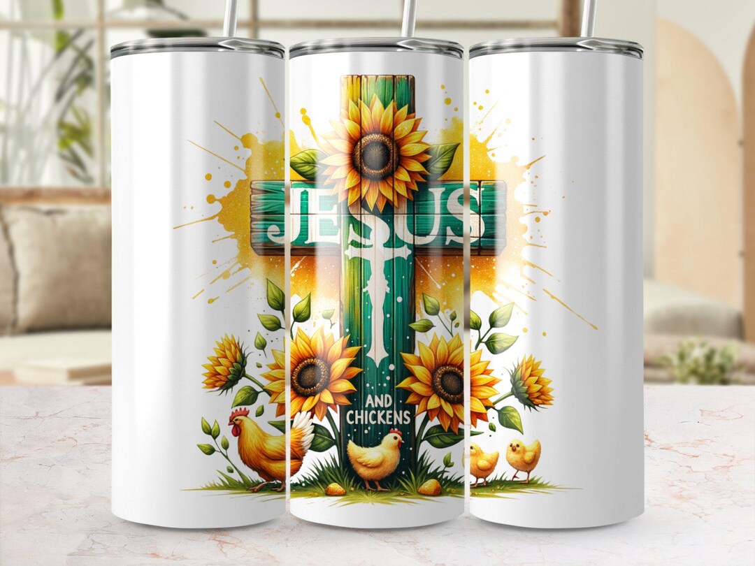 Jesus and Chickens PNG, Chicken Lover Digital Design, Country Girl Who ...