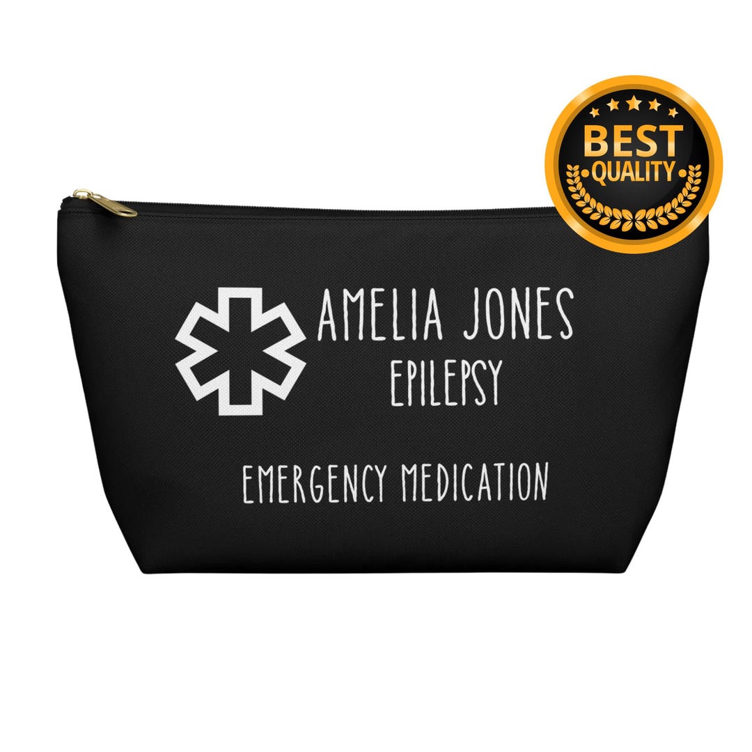 Emergency Medication Bag, Medical Travel Pouch, Rescue Meds Organizer ...