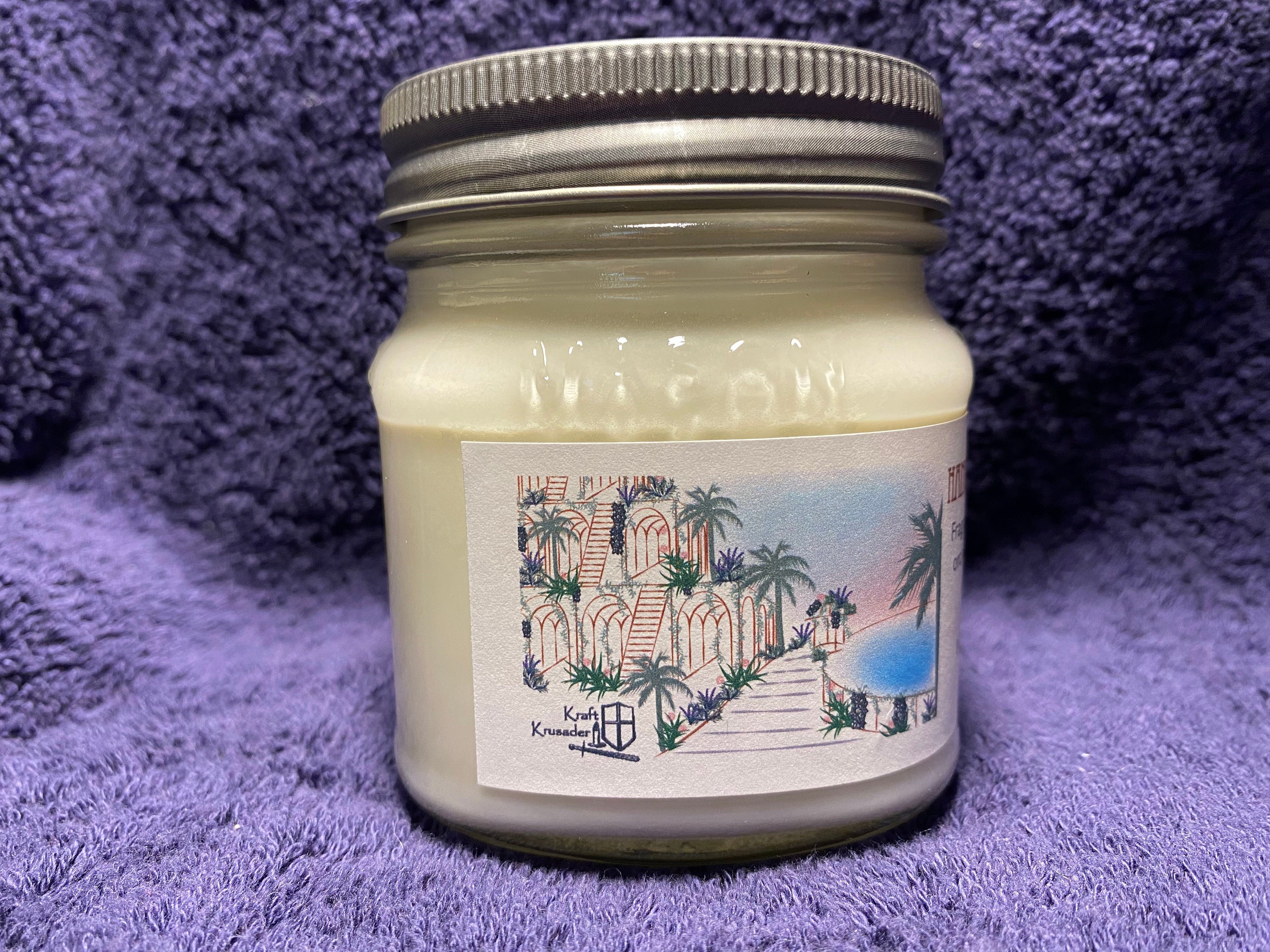 Hanging Gardens of Babylon Handmade 8 Oz. Soy Wax Candle - Etsy