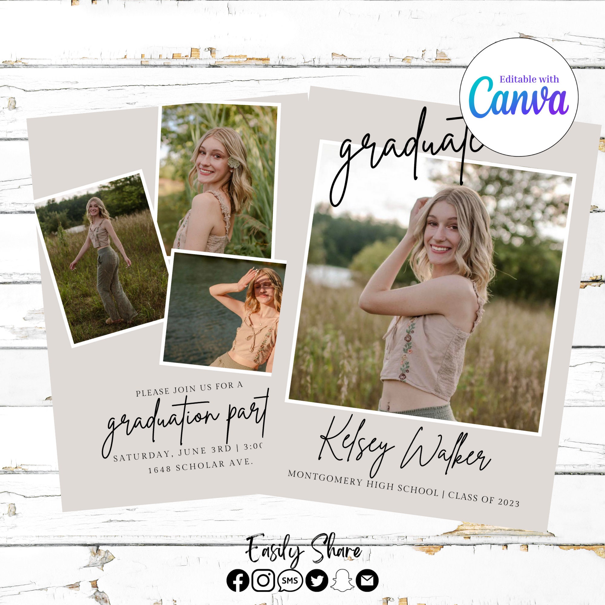 Graduation Open House Invitation - Etsy