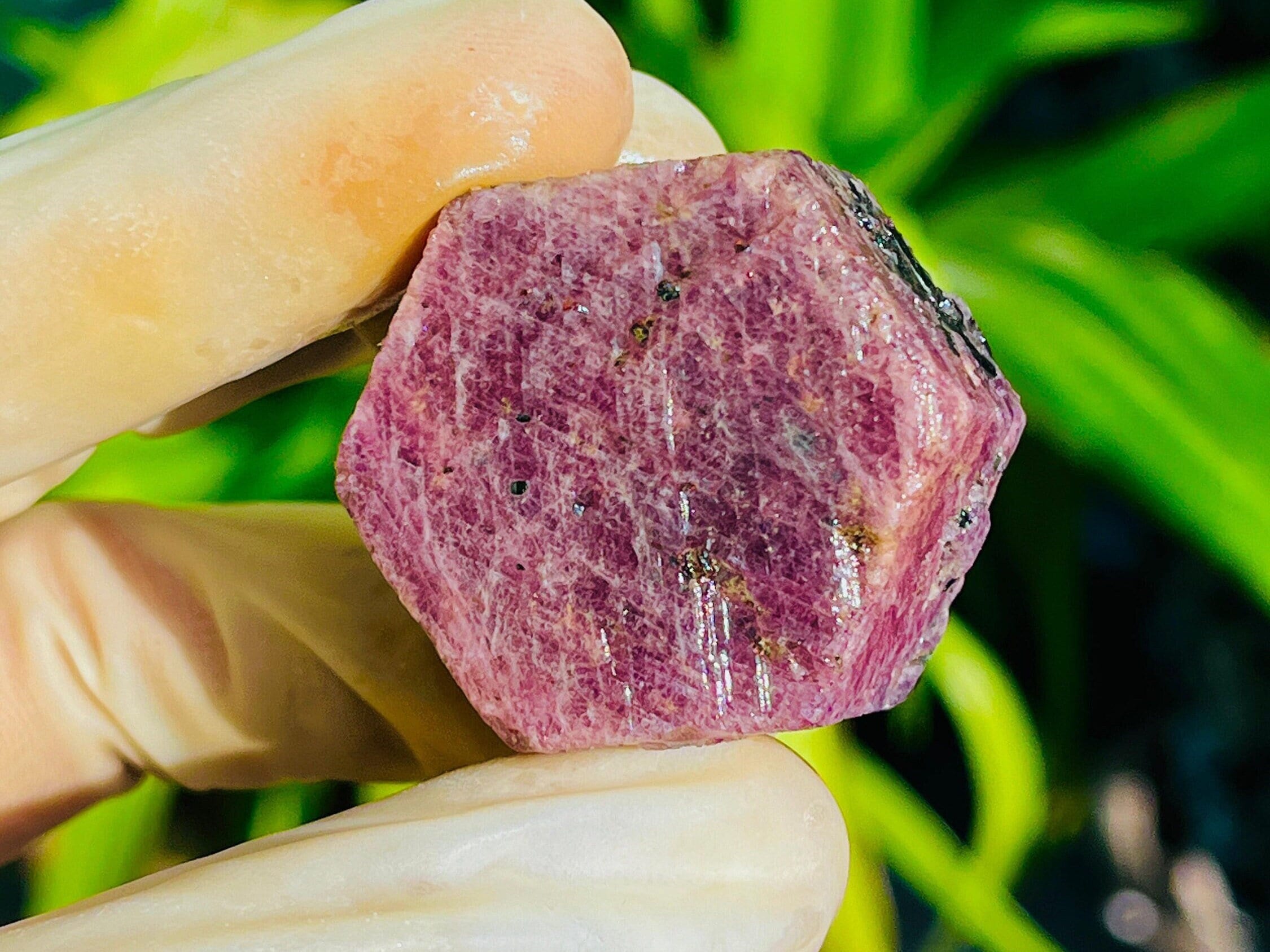 A RUBY Raw Crystal Ruby Raw Use for Making Jewerly. Record Keeper ...
